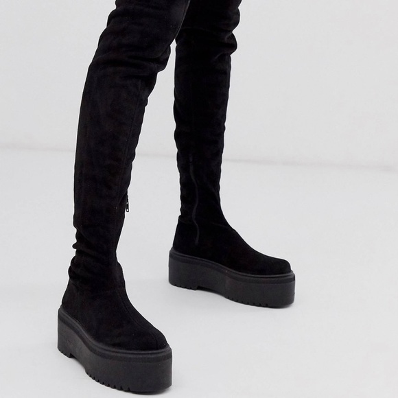 ASOS | Shoes | Asos Over The Knee Boots | Poshmark